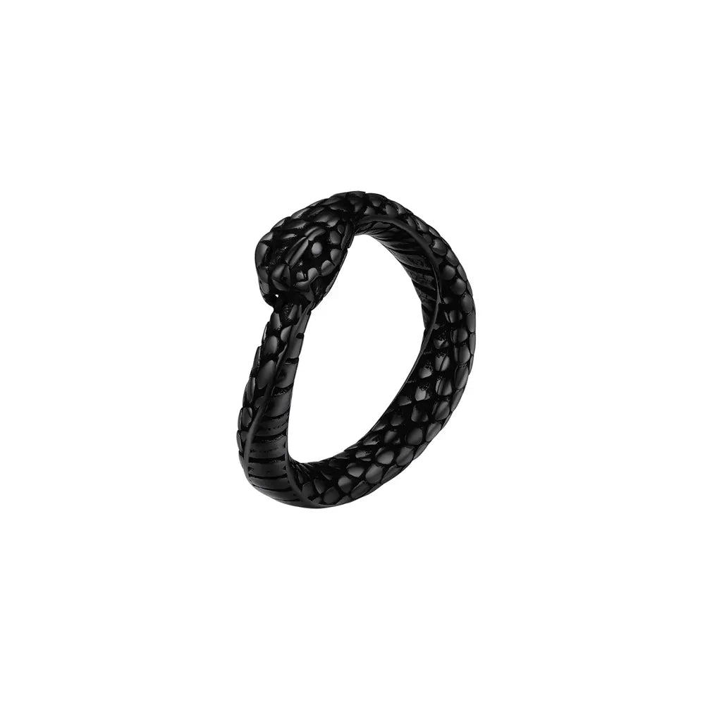Black Serpent Ring | Snakes Store™