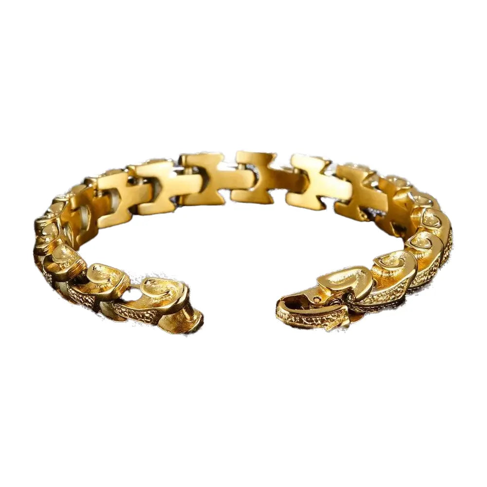 Men's Gold Snake Bracelet | Snakes Store™