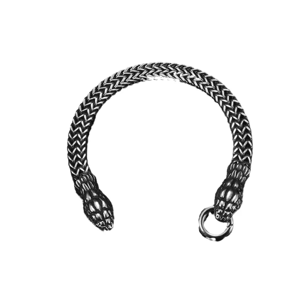 Stainless Steel Snake Bracelet | Snakes Store™