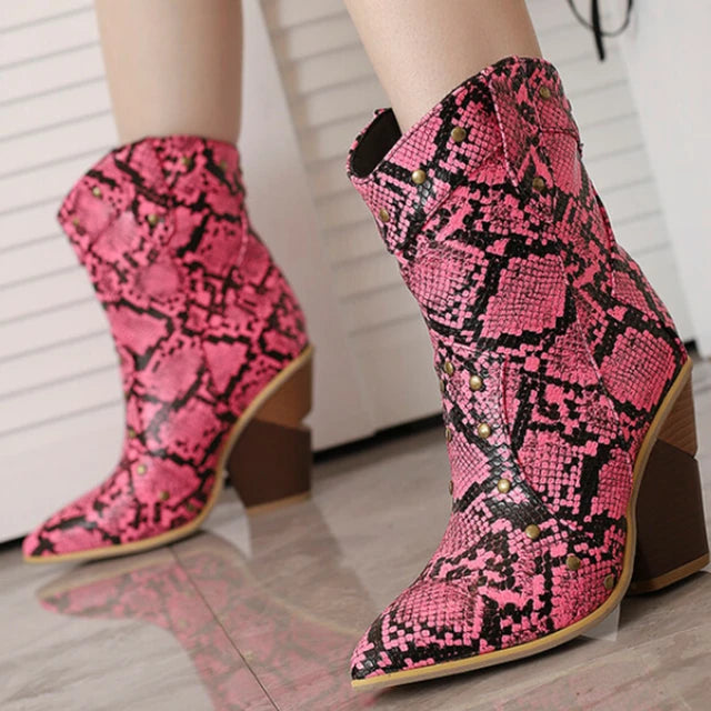 Womens Snakeskin Cowgirl Boots | Snakes Store™