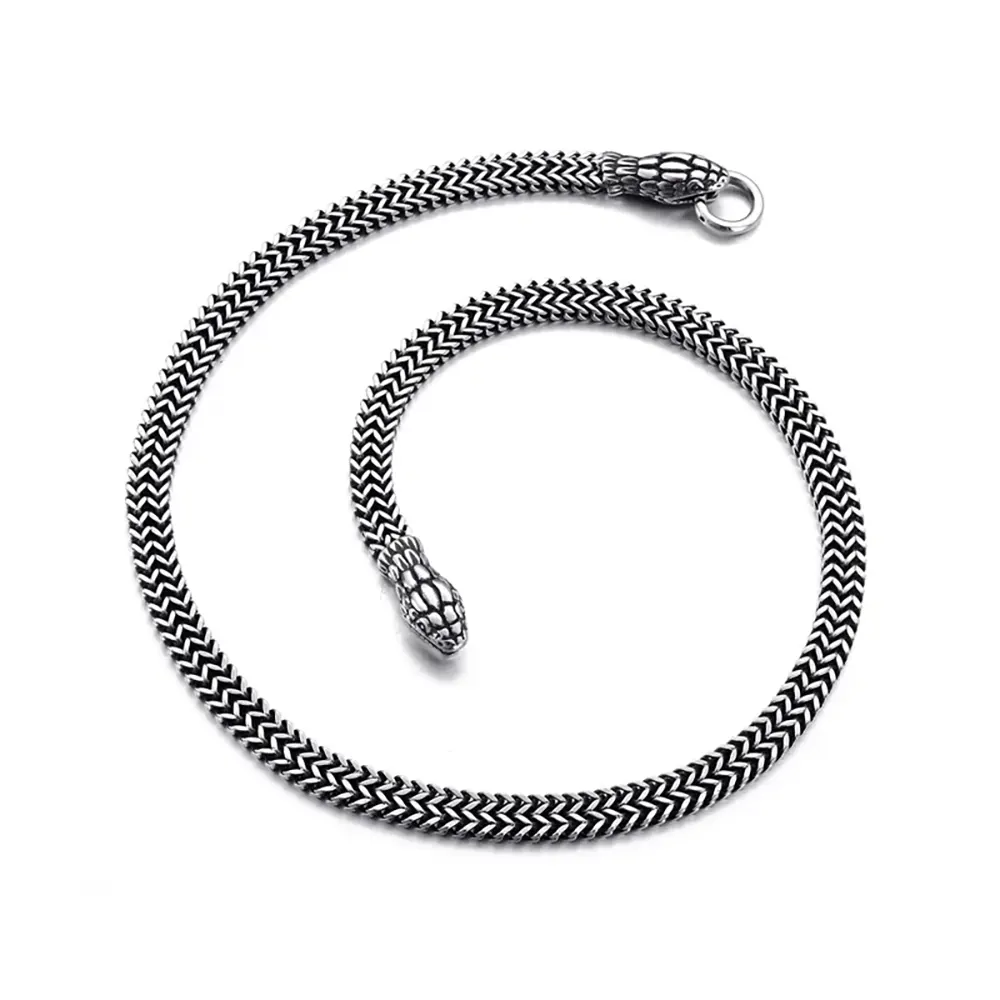 24 Inch Silver Snake Chain | Snakes Store™