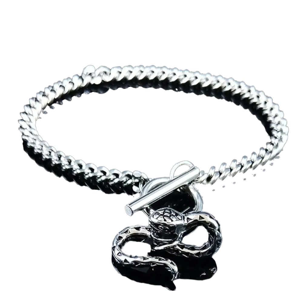 Stainless Steel Snake Chain Bracelet | Snakes Store™