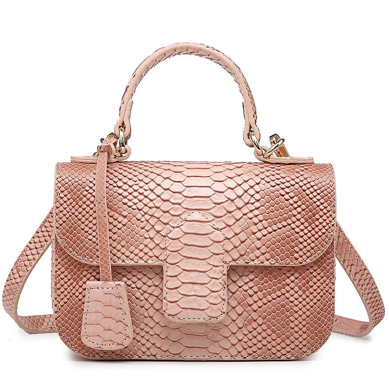 Pink Snake Skin Bag | Snakes Store™