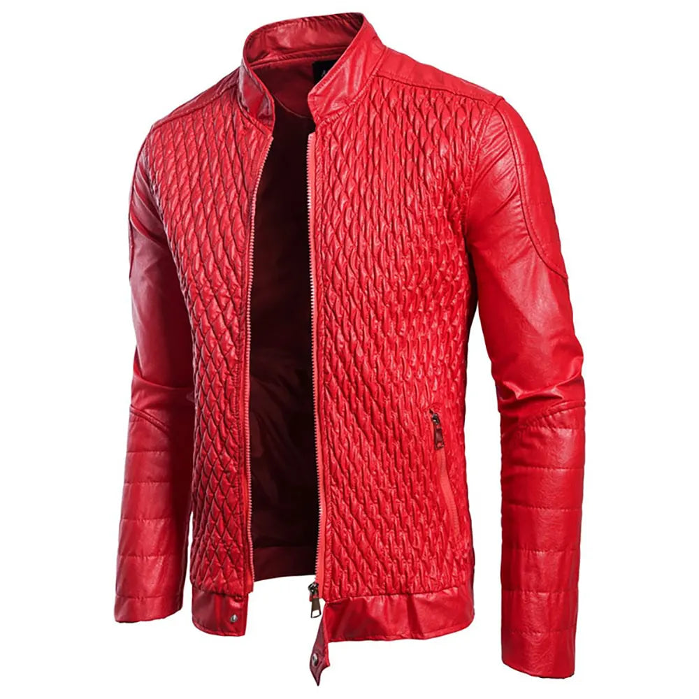 Red Snake Leather Jacket | Snakes Store™