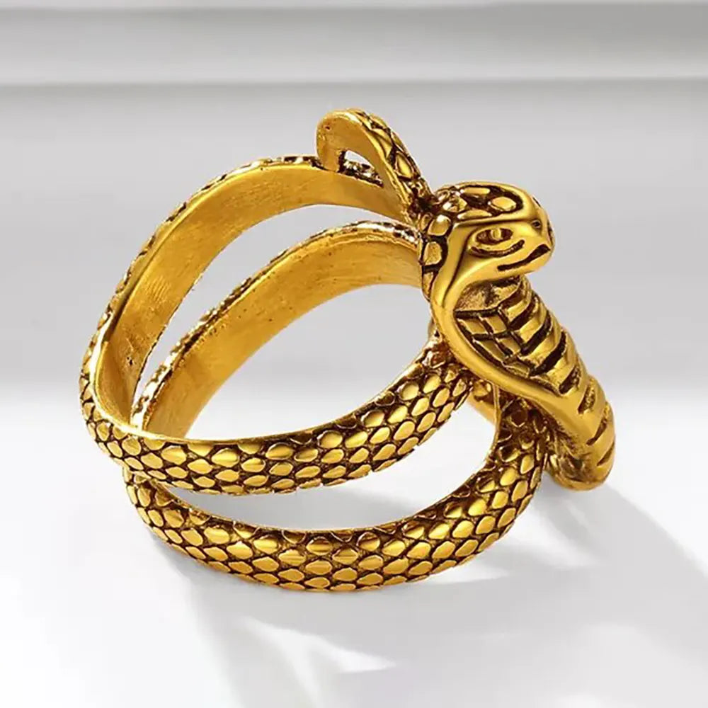 Stainless Steel Snake Ring | Snakes Store™