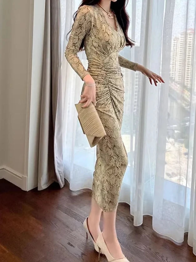 Yellow Snake Dress | Snakes Store™