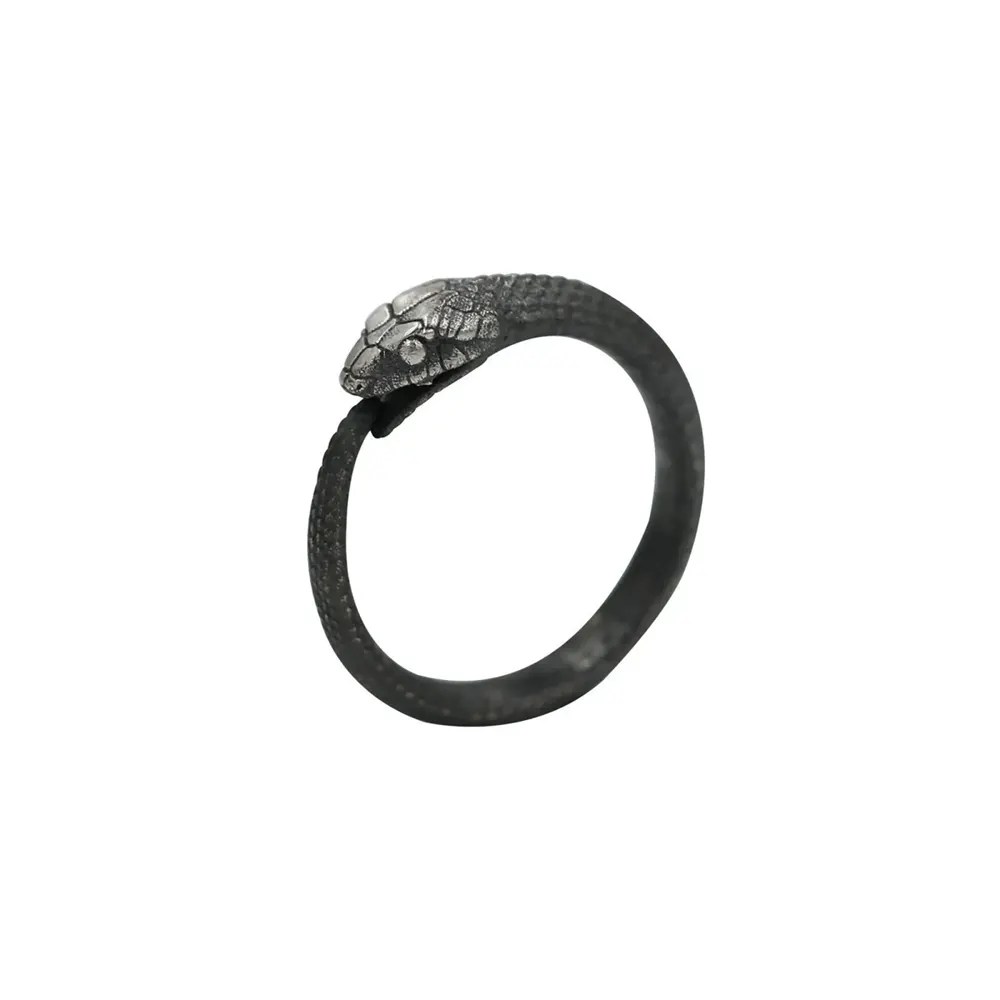 Snake Ring Black | Snakes Store™