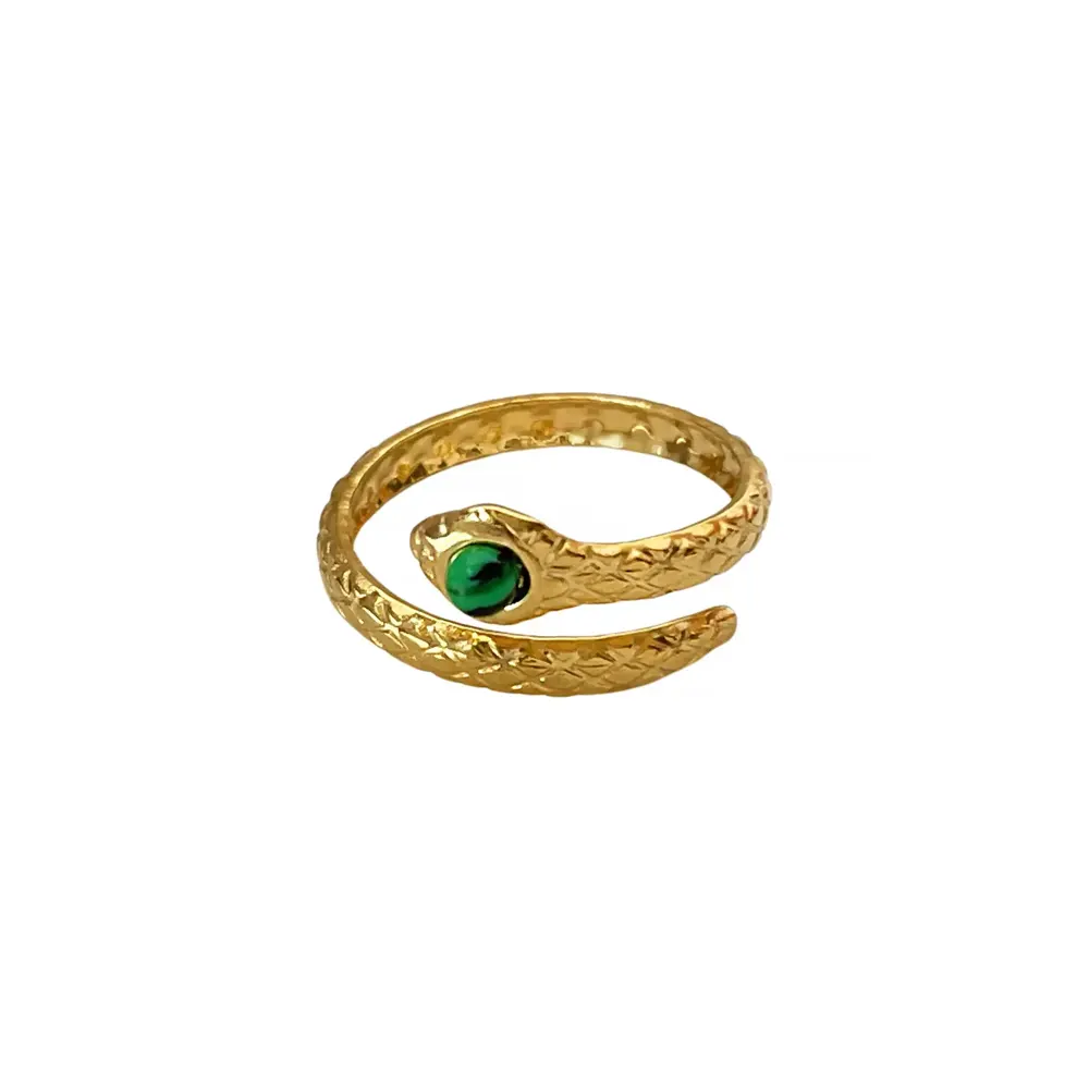 Emerald Snake Ring | Snakes Store™