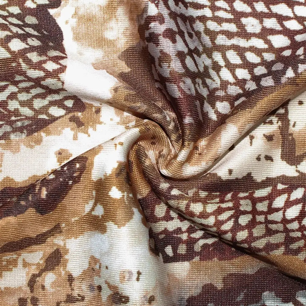 Plus Size Snake Print Dress | Snakes Store™