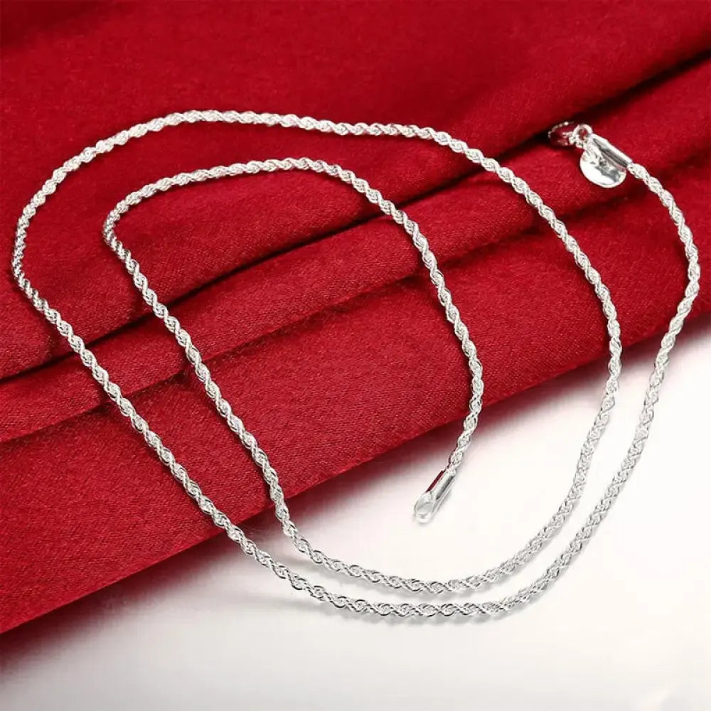 Silver Snake Chain Necklace | Snakes Store™