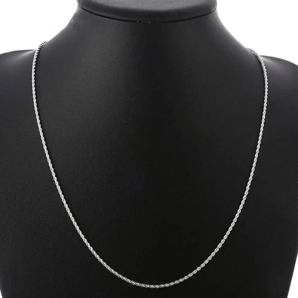 Silver Snake Chain Necklace | Snakes Store™