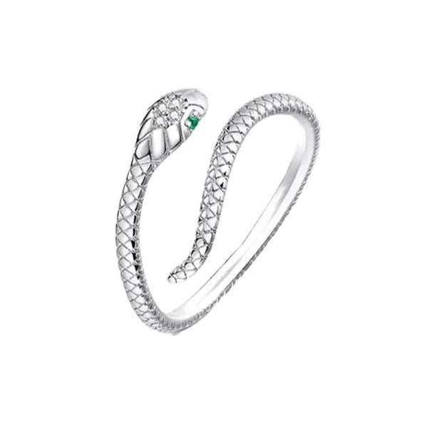 Silver Snake Rings | Snakes Store™