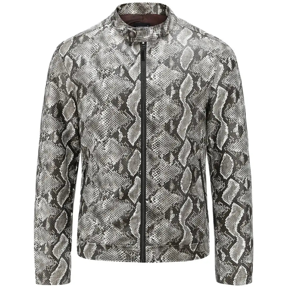 Snake Leather Jacket | Snakes Store™