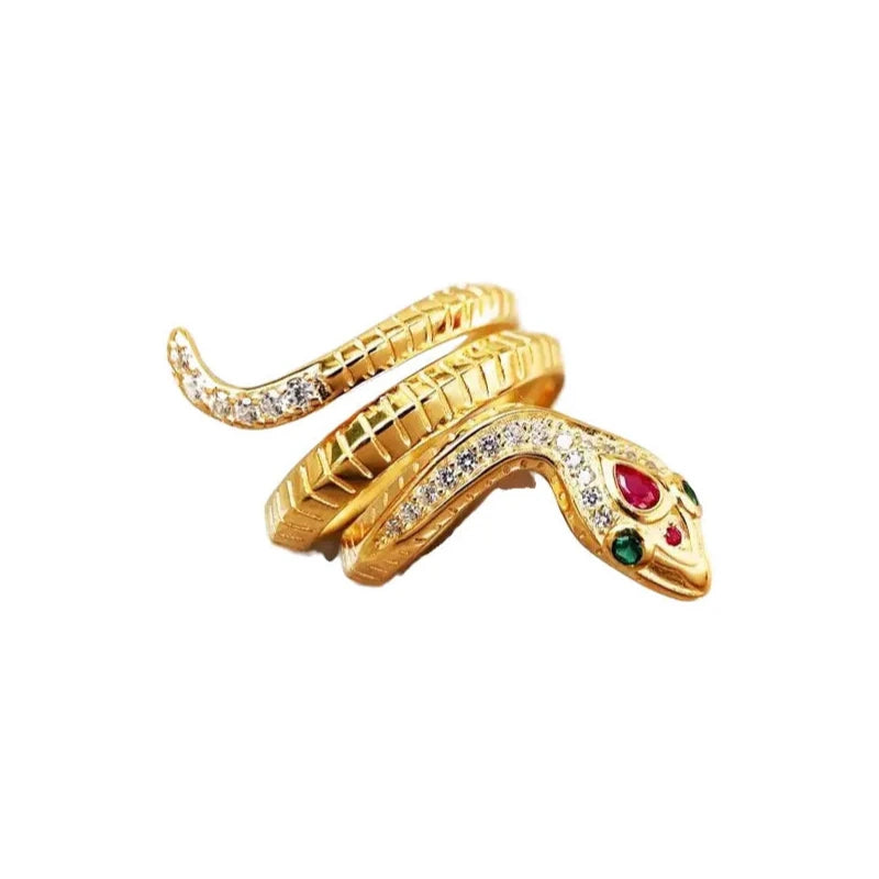 Solid Gold Snake Ring | Snakes Store™